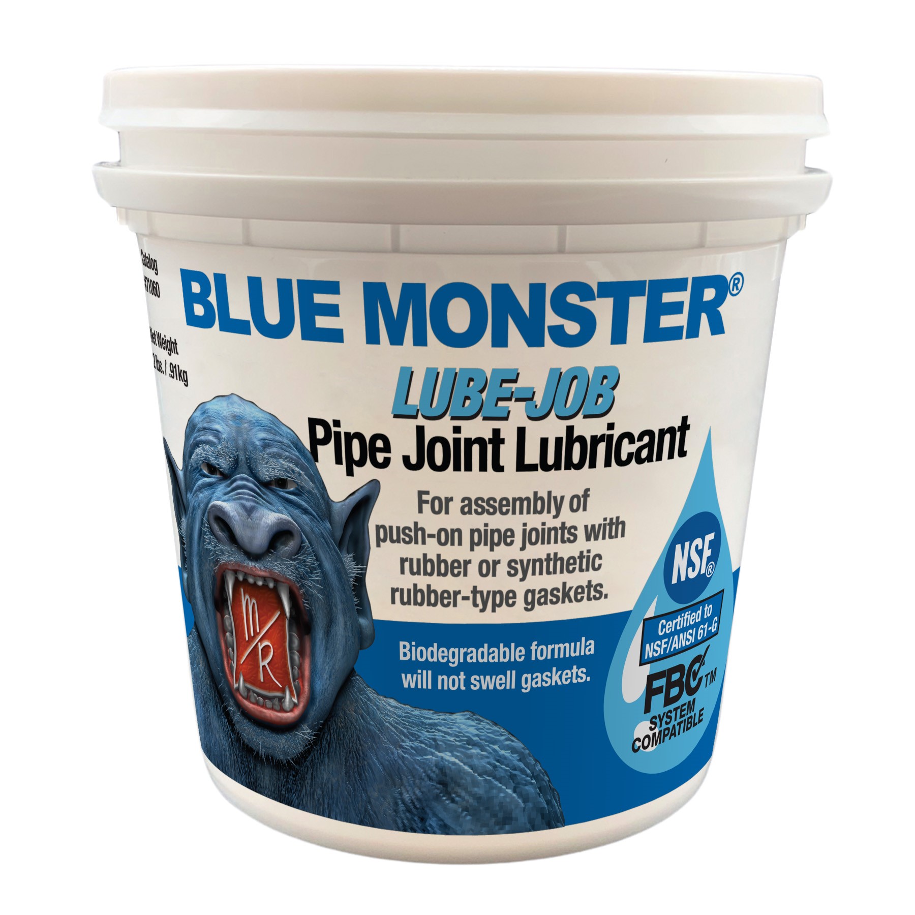 New Blue Monster LUBE-JOB Pipe Joint Lubricant - Brushware